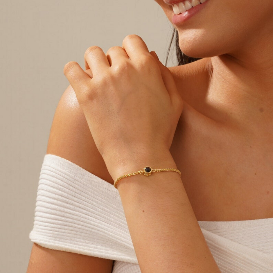 תכשיטים עם תמונה מוצפנת | שרשרת עם ברכה והקדשה – Remora Israel